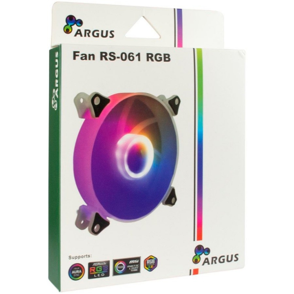 Argus RS-061 RGB – stylish fan with RGB effects. - 88885531 - Tech ...
