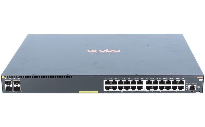 Aruba 2540 24G PoE+ 4SFP+ Renew Switch (370W) - JL356AR - Tech Trade Center