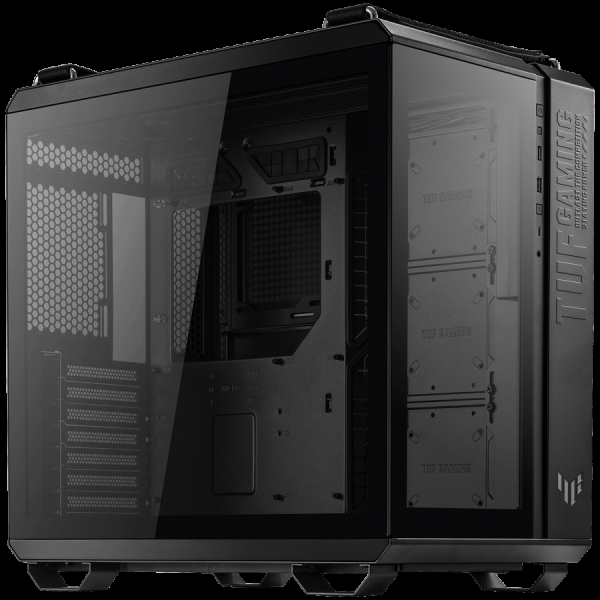 ASUS TUF Gaming GT502 PLUS ATX Gaming ohišje črno, Dual Chamber Chassis ...