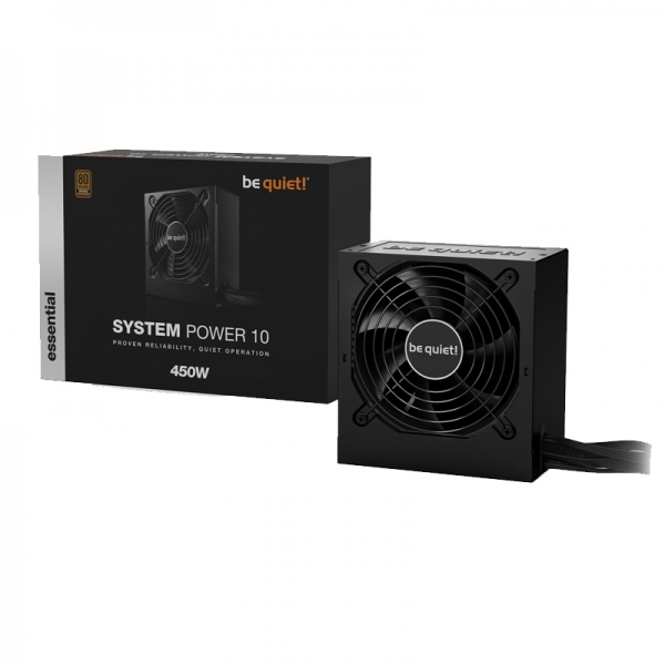 BE QUIET! System Power 10 450W (BN326) 80Plus Bronze ATX napajalnik ...