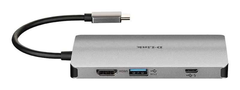 DLINK USB-C 8 v 1 HUB HDMI-LAN, USB - DUB-M810 - Tech Trade Center