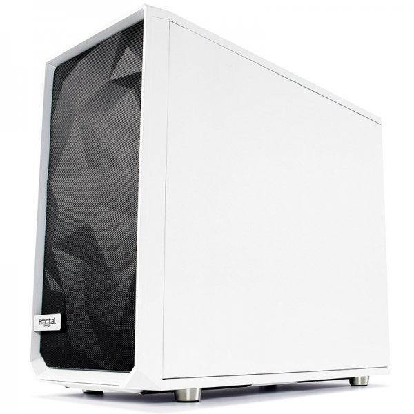 FRACTAL DESIGN Meshify S2 White TG midiATX okno belo ohišje - FD-CA ...