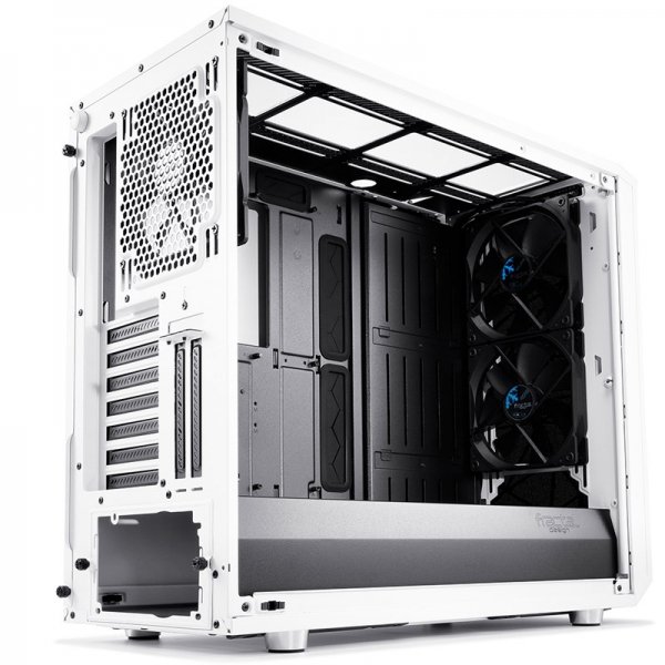 FRACTAL DESIGN Meshify S2 White TG midiATX okno belo ohišje - FD-CA ...