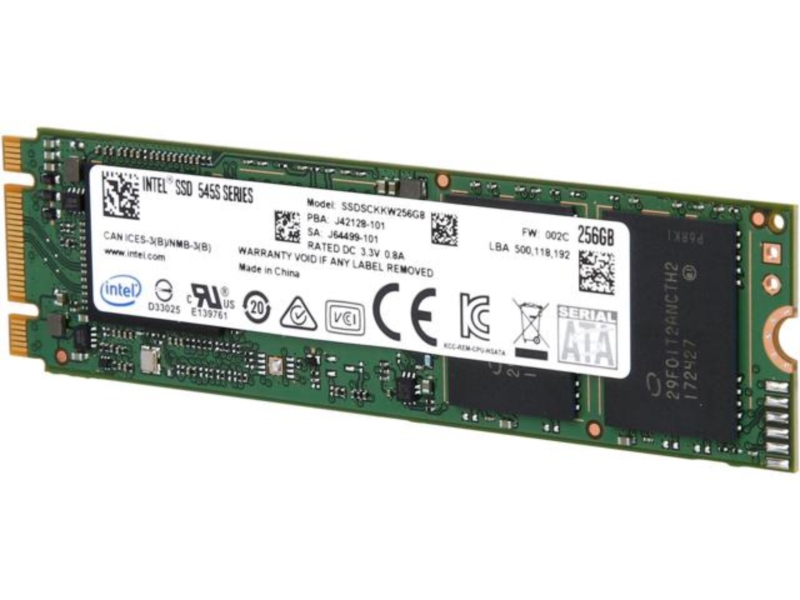 Intel SSD 545s Series 256GB SATA3 M.2 22x80 disk - SSDSCKKW256G8X1 ...