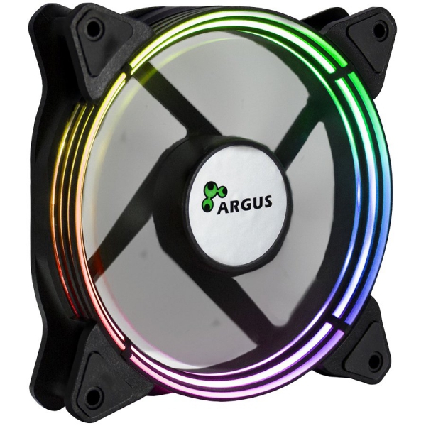 INTER-TECH Cooling Fan Argus Valo 1201, 120mm LED, RGB, 4Pin PWM ...