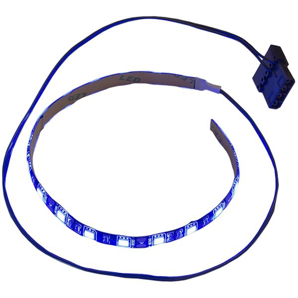 INTER-TECH LED trak 30CM, MOLEX, modra LED - 88885448 - Tech Trade Center
