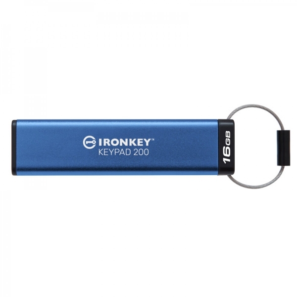 KINGSTON IronKey Keypad 200 16GB USB3.2 Gen1 Type-A FIPS 140 & XTS-AES ...
