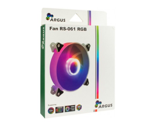 Argus RS-061 RGB – stylish fan with RGB effects. - 88885531 - Tech ...