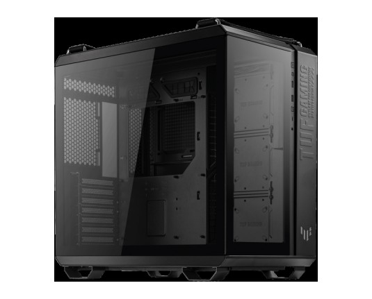 ASUS TUF Gaming GT502 PLUS ATX Gaming ohišje črno, Dual Chamber Chassis ...
