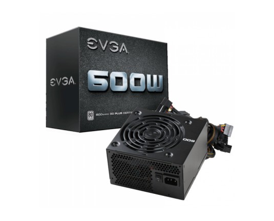 EVGA 600 W1 600W (100-W1-0600-K2) 80 Plus White napajalnik - Tech Trade ...