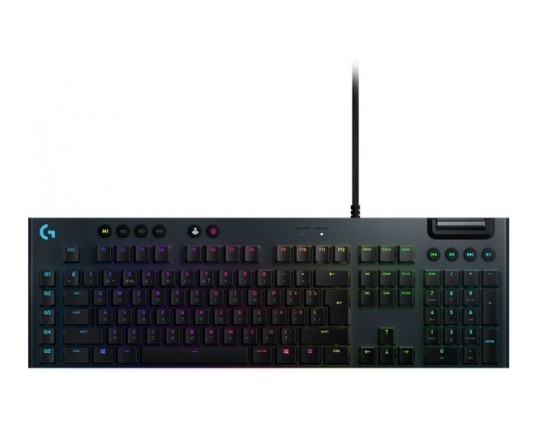 LOGITECH G815 Corded LIGHTSYNC Mechanical Gaming Keyboard - CARBON ...