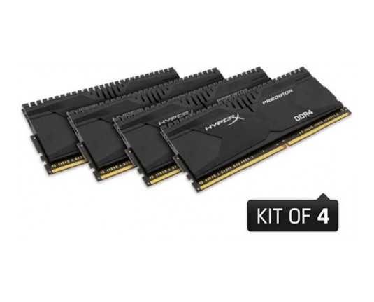 RAM DDR4 32GB PC3000 HX PREDATOR, CL15, kit 4x8 GB, DIMM ...