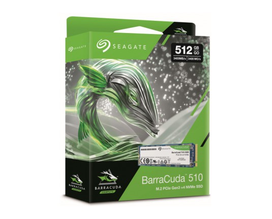 Seagate 512GB SSD BarraCuda 510 M.2 NVMe x4 - ZP512CM30041 - Tech Trade ...
