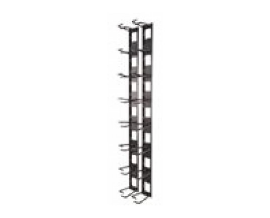 Vertical Cable Organizer, 8 Cable Rings - AR8442 - Tech Trade Center